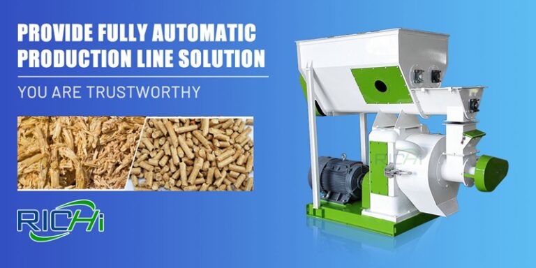 1-12 T/H High Efficiency Bagasse Pellet Machine - RICHI Pelletizer