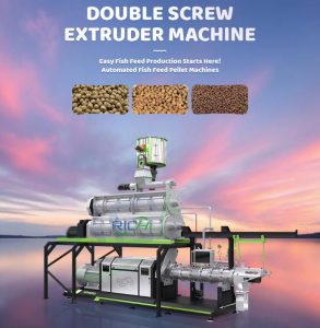 Durable Floating Fish Feed Extruder Machine - Reasonable Price - RICHI ...